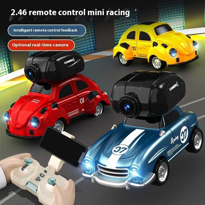 2.4G Wireless RC Mini FPV Beetle Remote Control Car Drift Real Time ...