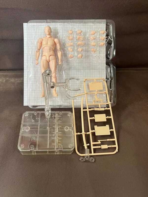 SHF Primitive Human Figurine Model Art Painting Reference Male And ...