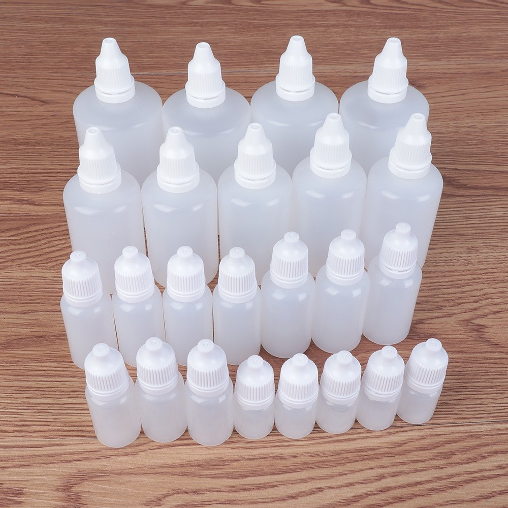Transparent Sharp-mouth Eye Dropper Liquid Subpackage Squeeze Bottle ...