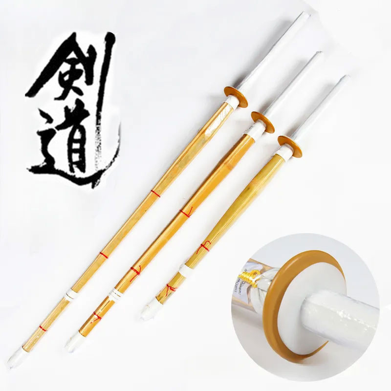 Kendo Bamboo Knife Japanese Kendo Aikido Practical Training Two Knife ...