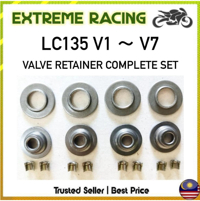 Valve Retainer Full Complete Set Valve Key Set Valve Washer Valve Clip ...
