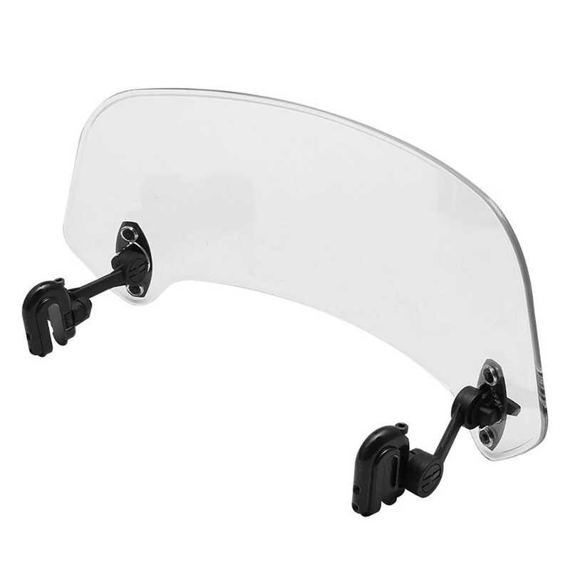 Windshield Extension Wind Deflector Heightened Adjustable Windscreen ...