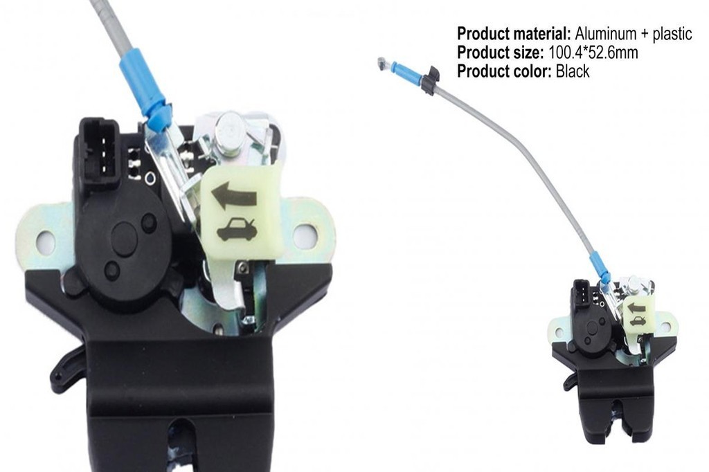 [FM] Interior Replacement Trunk Lock Actuator 81230C1010 Compact 3-Pin ...