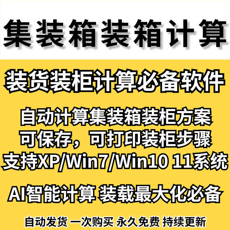 Automated calculation of container loading and pallet placement, design ...