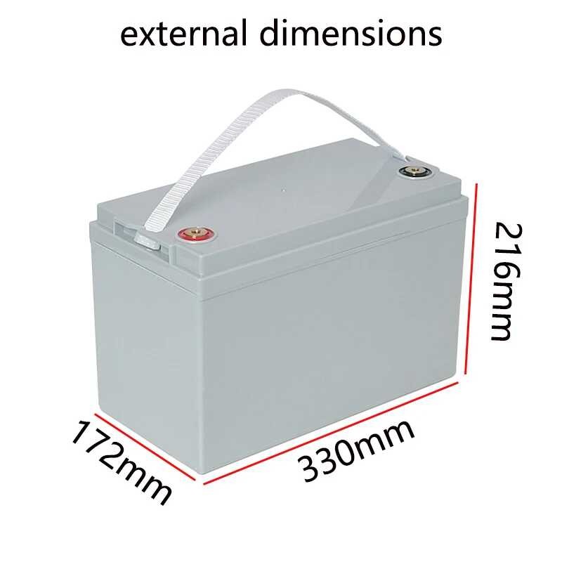 Lifepo4 Battery 12V Storage Boxes 50Ah 90Ah 100Ah 105Ah 120Ah Lifepo4 ...