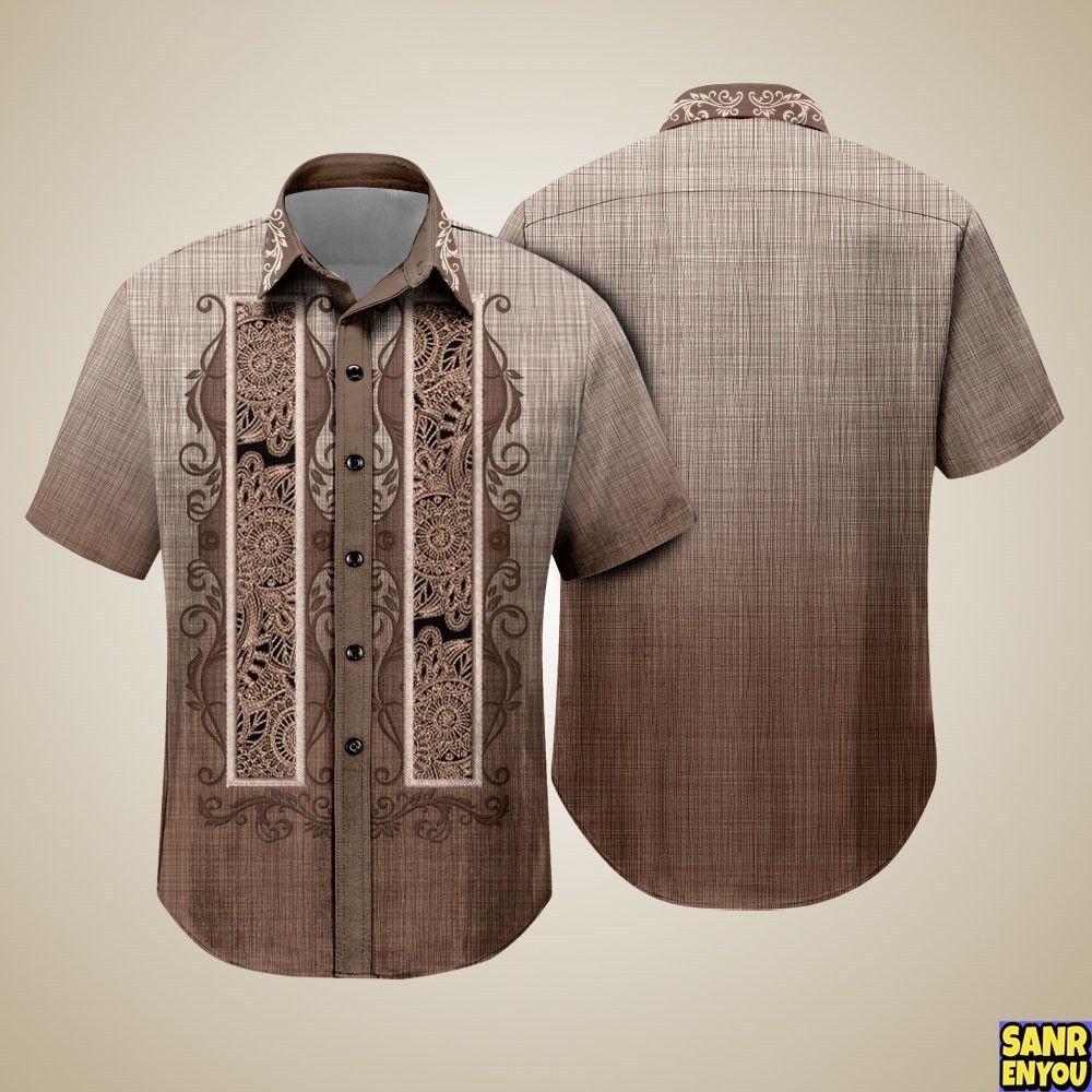 （sanrenyou）Mapa FormalLalaki , Maikling manggas na shirt Casual or ...