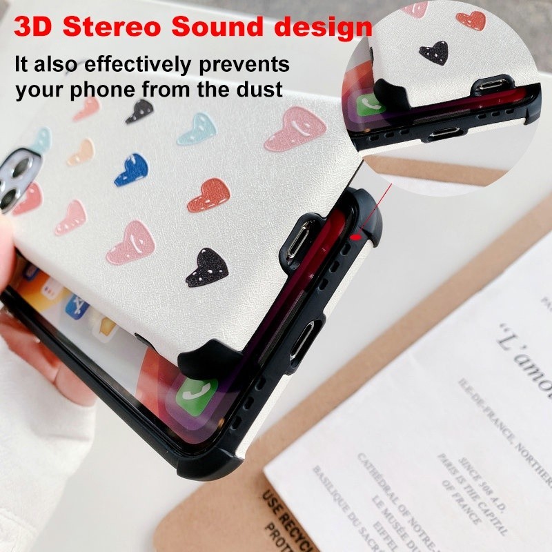 Leather Casing for Oppo A52 A92 A53 A33 A15 A15s A5 A3 Pro A9 A76 A96 A31 A77 A78 A3s A12e F11 ...