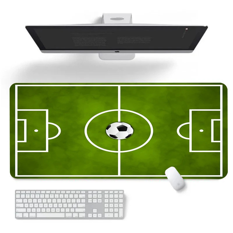 Mause Pad Mouse Mats Football Field Table Mat Xxl Mousepad Gamer ...