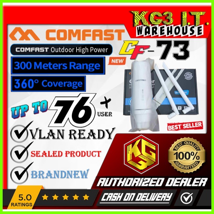 COMFAST CF-EW73 360° 300Mbps Access Point For Piso Wifi Vendo With VLAN ...