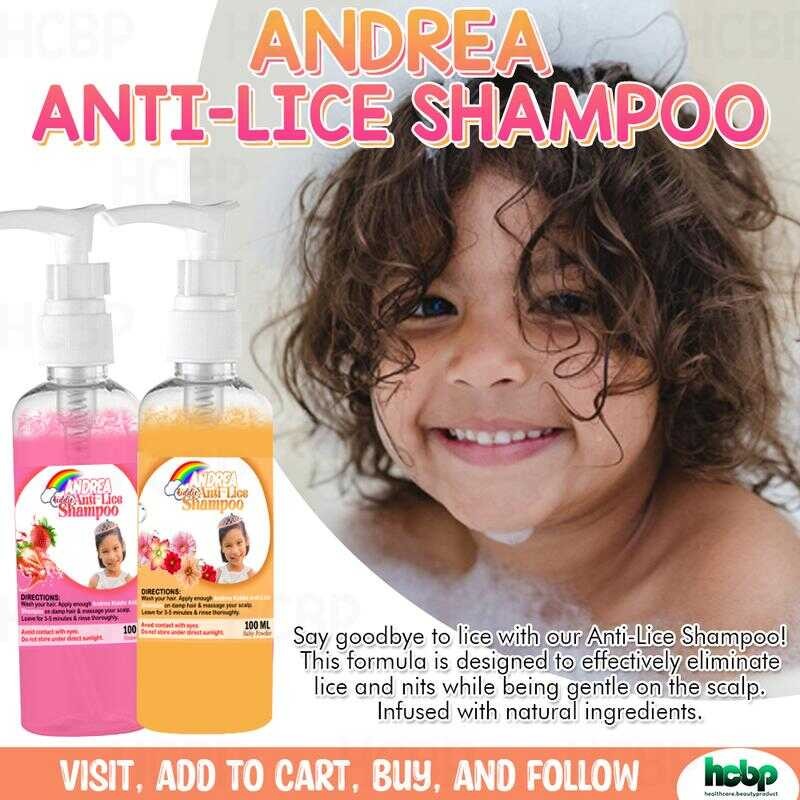 BUY 1 TAKE Andrea Anti Lice Shampoo ( Strawberry & Baby Powder ) 100Ml ...