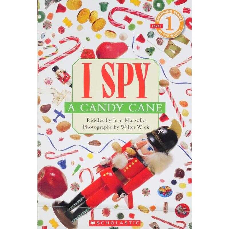 I Spy a Candy Cane (Scholastic Reader Level 1) by Jean Marzo | Shopee ...