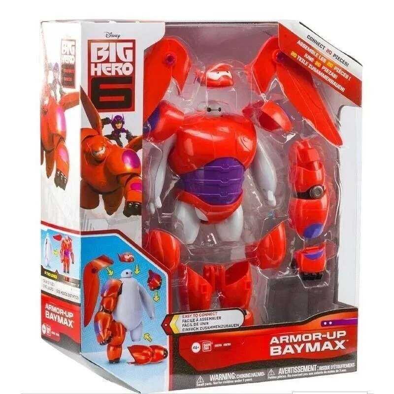 - 16Cm Hero 6 Baymax Action Figure Toy Model Big White Robot For ...