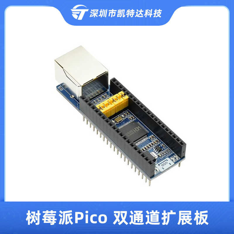 Raspberry Pi Pico Dual Channel Network Transparent Expansion Board ...