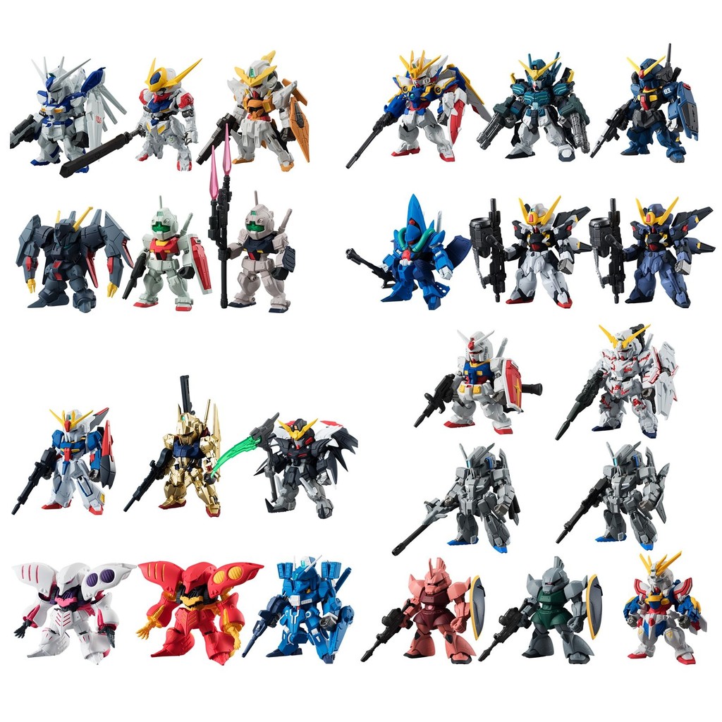 Bandai BANDAI Box Egg FW Gundam CONVERGE#5#6#7 Manatee Flying Wings ...
