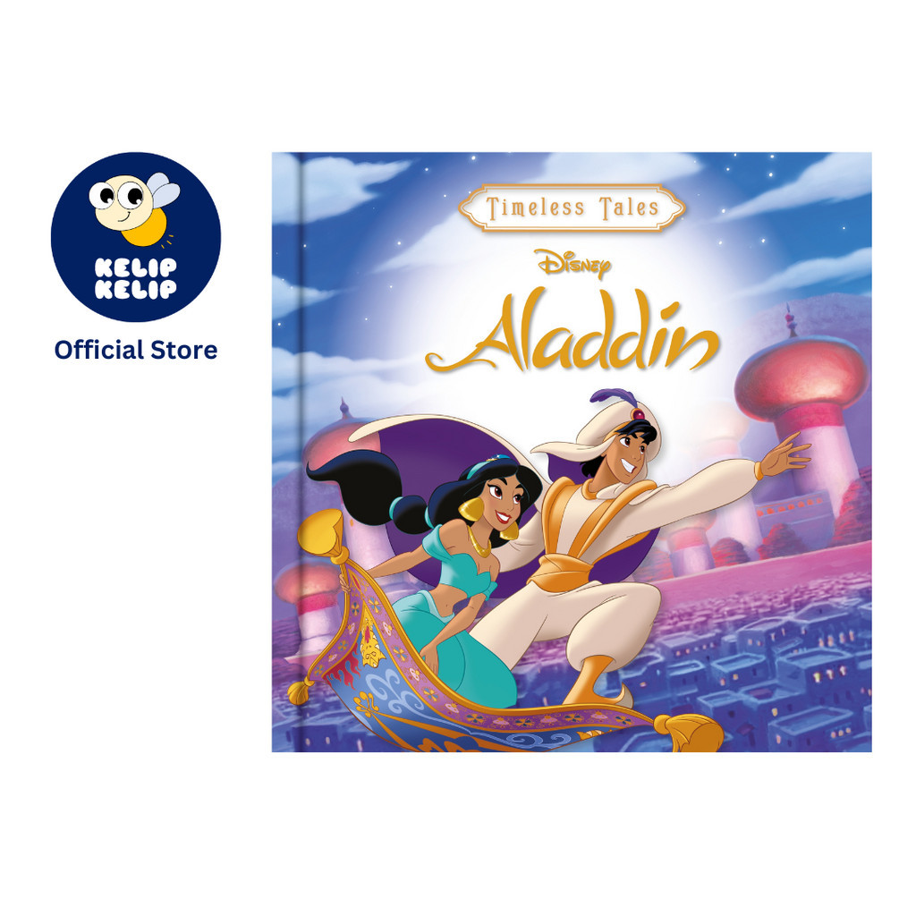 Disney Timeless Tales Aladdin Story Book For Kids To Read (Hardcover ...