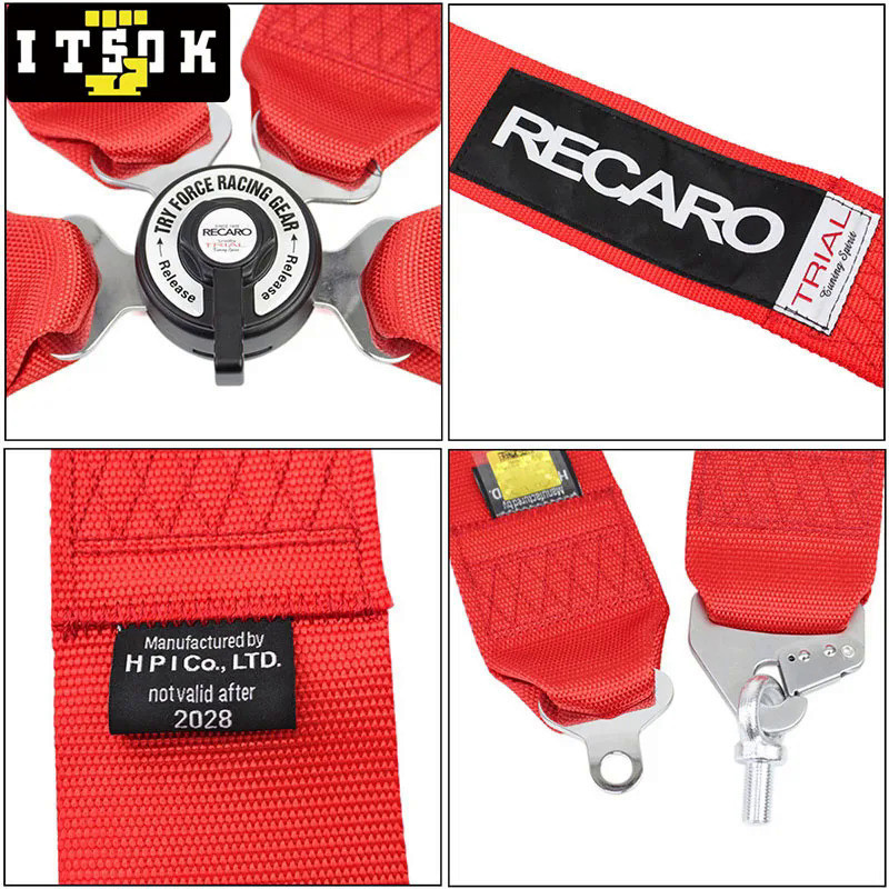 【ITSOK】RECARO Universal 4 Point 3inch Snap-on Camlock Quick Release ...