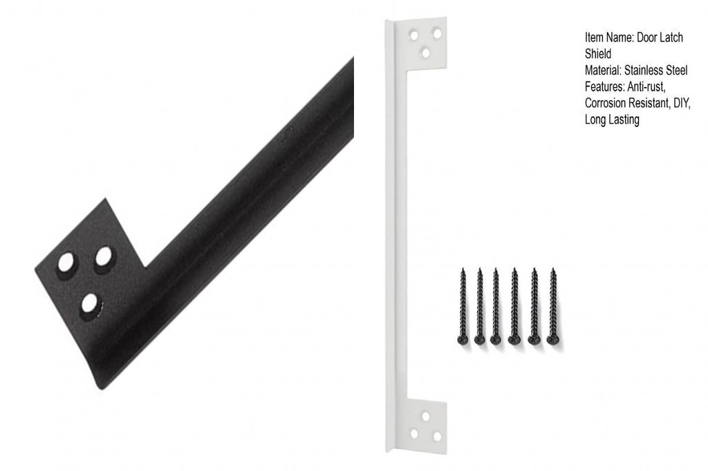 ONEM Metal Door Latch Guard Universal Door Latch Guard Plate Easy ...