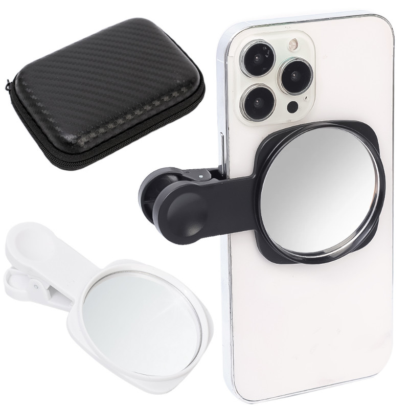 Phone Camera Reflection Lens Clamp Kit - Universal HD Lens - Portable ...