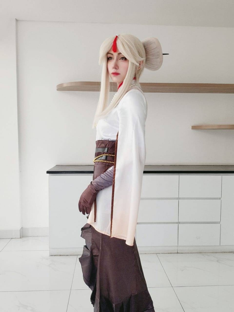 【Wetrose】Genshin Impact Ningguang Ning Guang Pizza hut Co Branded ...