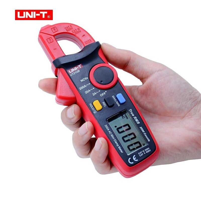 UNI-T UT210B Mini Clamp Meters 2A/20A/200A - Digital multimeter AC ...