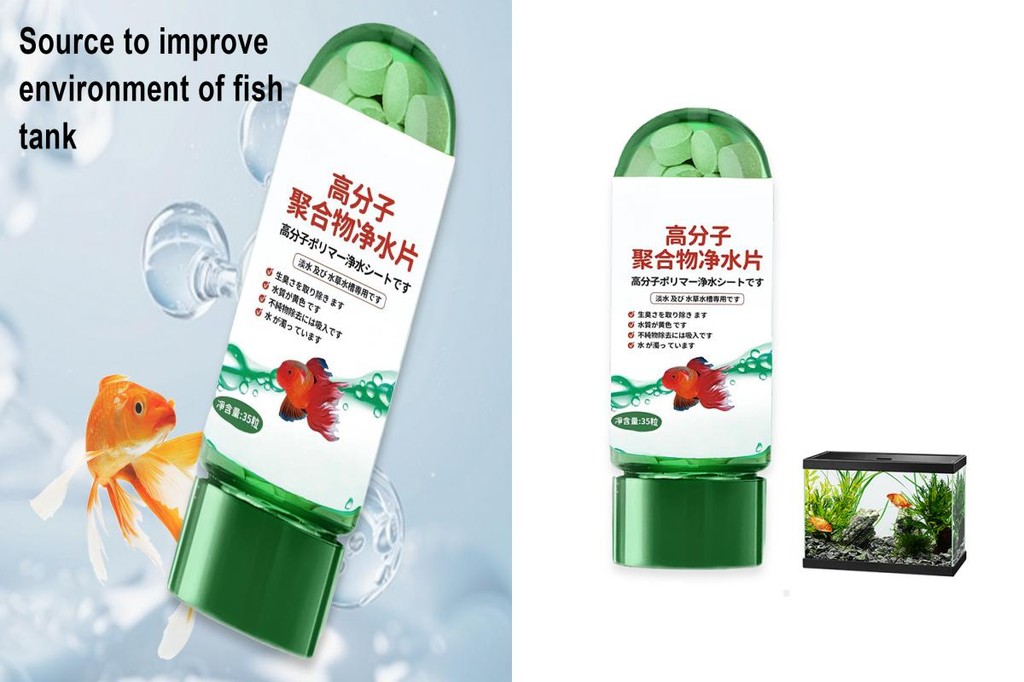 [WMP] Fish Tank Water Purification Fish Tank Water Cleaner 5pcs Aqua ...