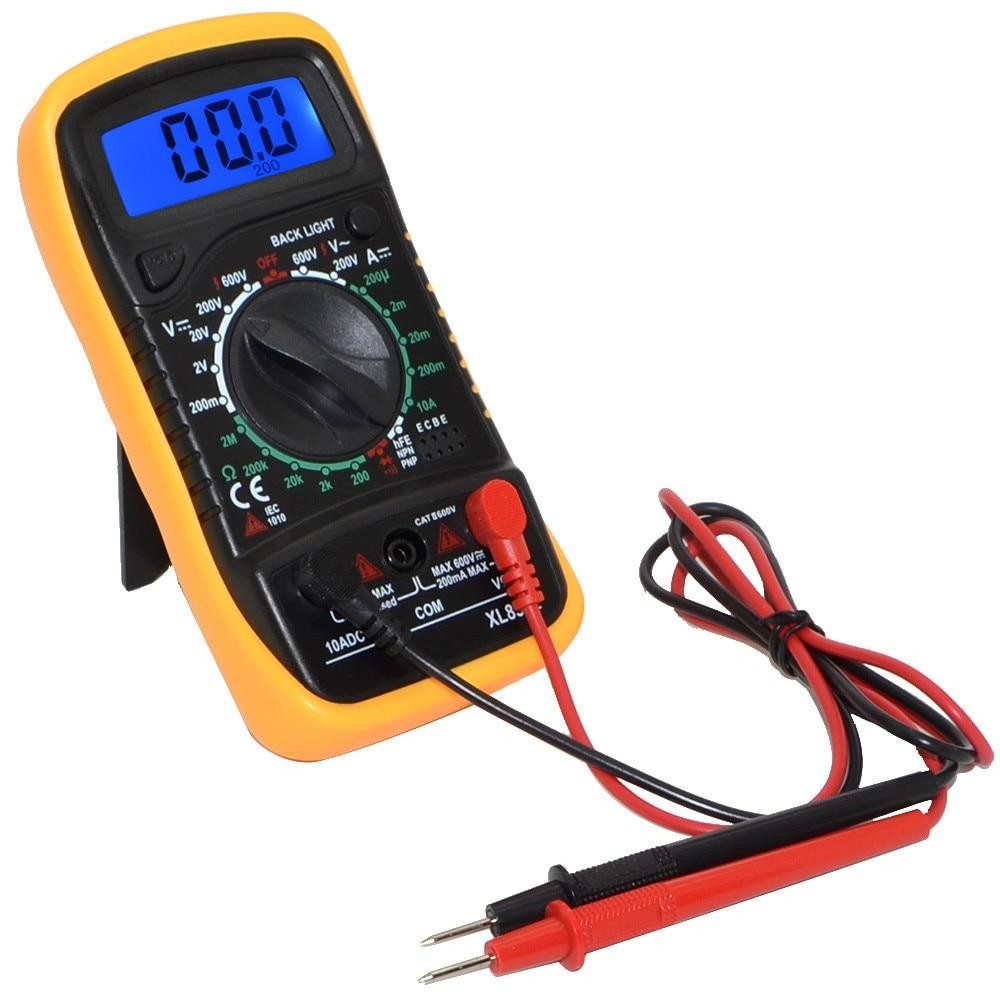 XL830L / DT-830D Digital Multimeter Handheld Voltmeter Ammeter AC DC ...