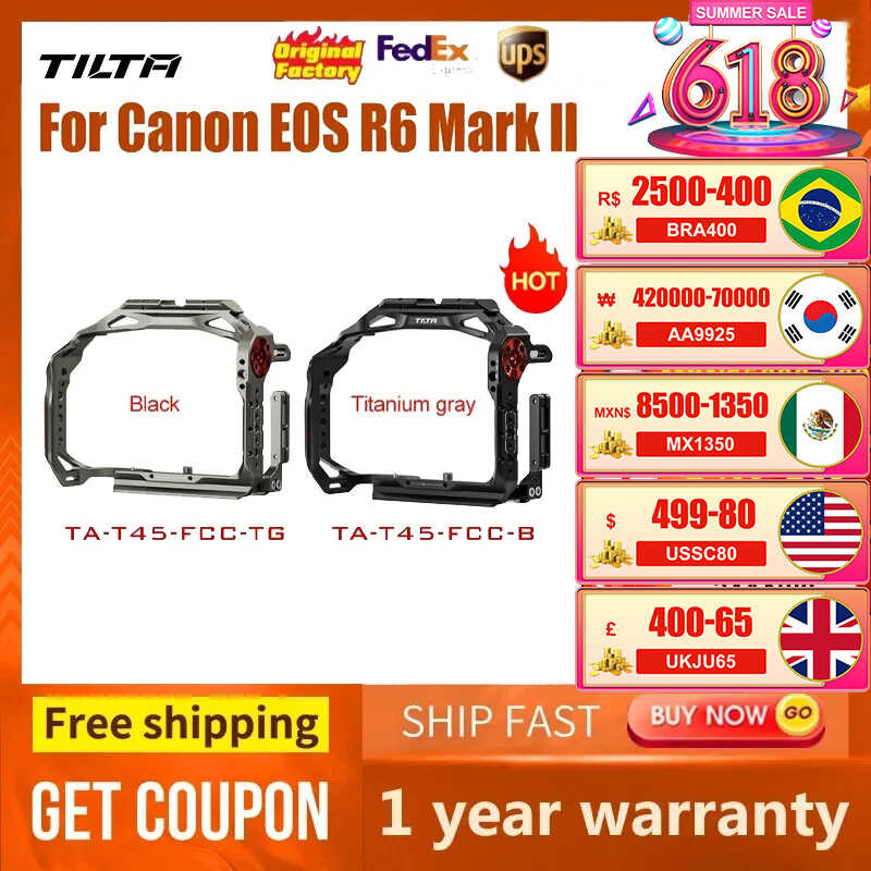 New TILTA R6 Mark II Camera Cage FOR SLR Canon EOS R6 Accessories Mark ...