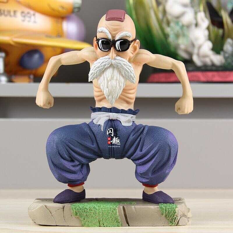 Anime Dragon Ball CS Master Roshi Action Figure DBZ Kame Sennin Figuras ...