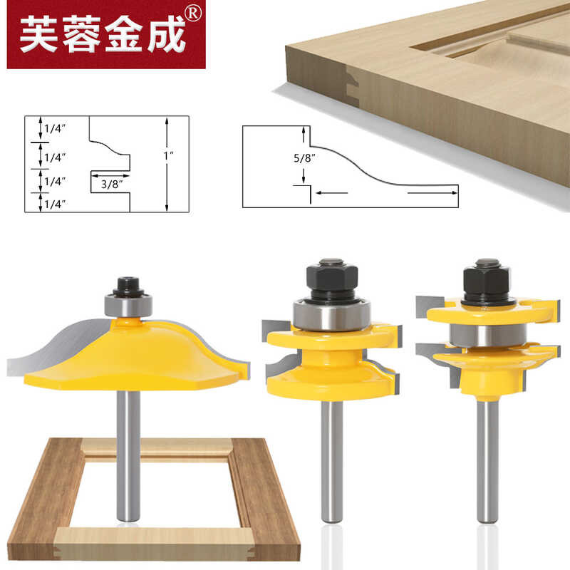 3-piece set with 6 handles and 1/4 handles, door panel knife, cabinet ...