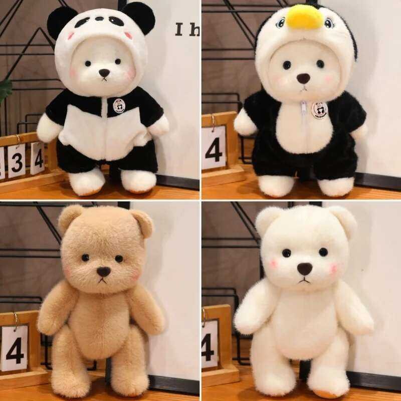 Yy 30Cm Kawaii Clothed Joint Plush Toy Doll Cute Stuffed Animal Bear ...