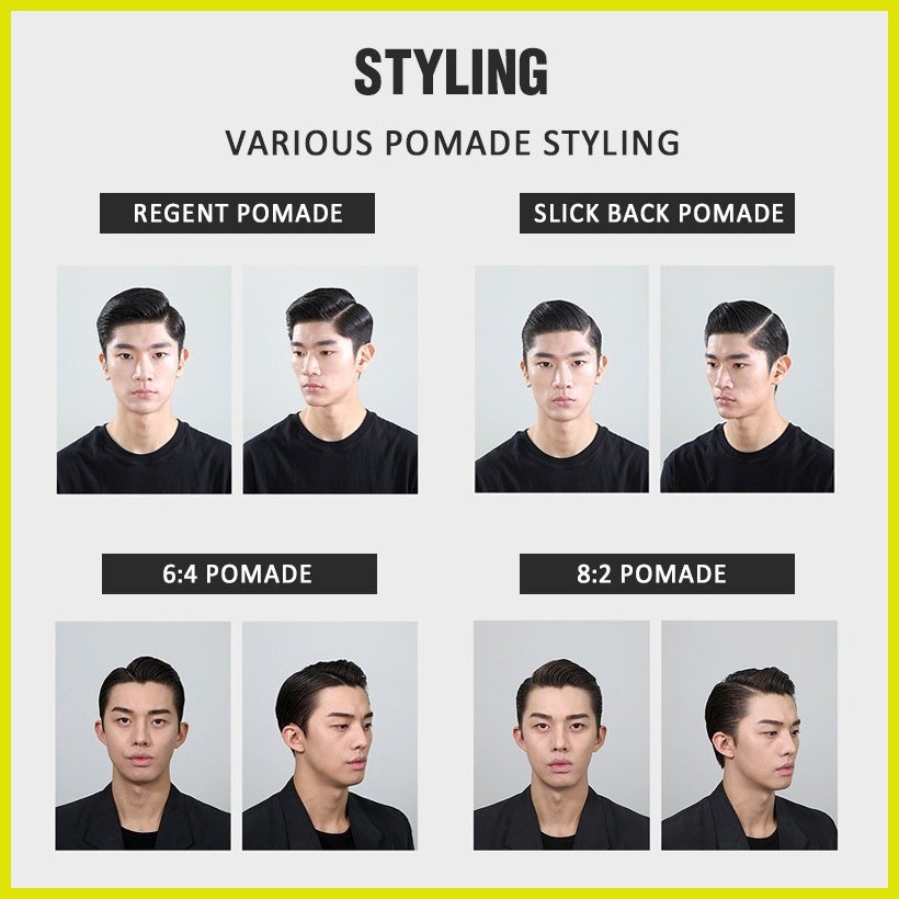 ☂ ⭐ [DASHU] Classic Incredible Shine Pomade (Glossy Hair Style, Classic ...