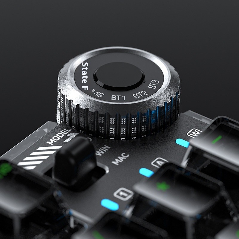 AOC K98 Fully Customized Mechanical Keyboard RGB Wireless Three-mode ...