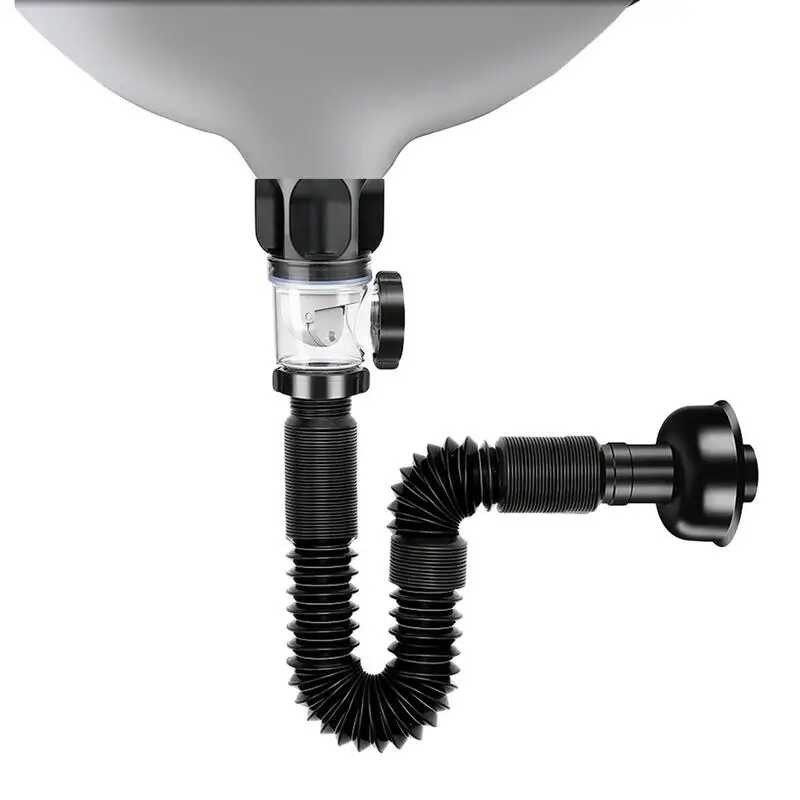 Drain Hose For Sink [Unk] P-Trap Hose Sink Pipe [Unk] Sink Extension ...
