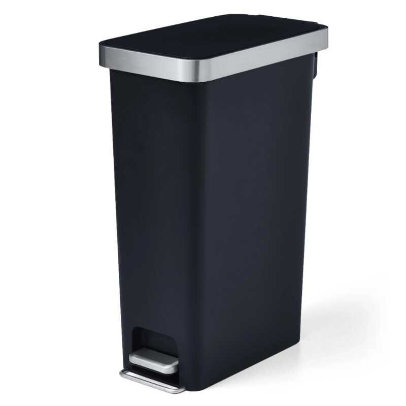 Mas Mahusay Na Mga Bahay At Gardens Waste Bins 10.5 Gallon Trash Can ...
