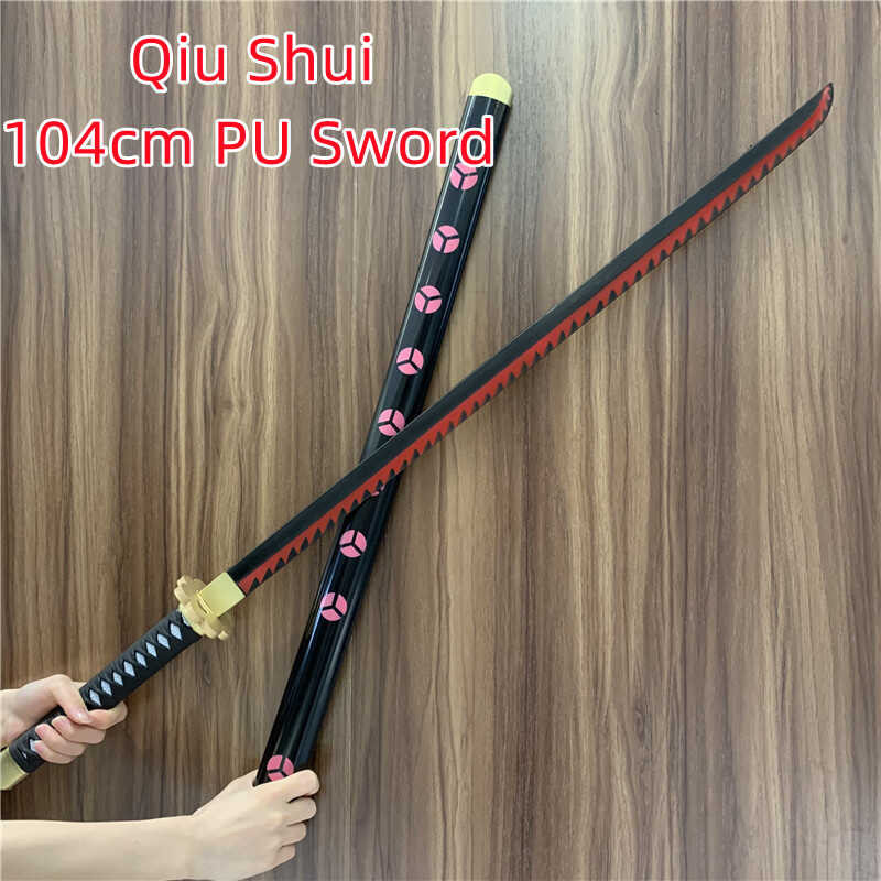 1:1 Roronoa Zoro Sword Cosplay One Piece Sword Aki Mizu Samurai Sword ...