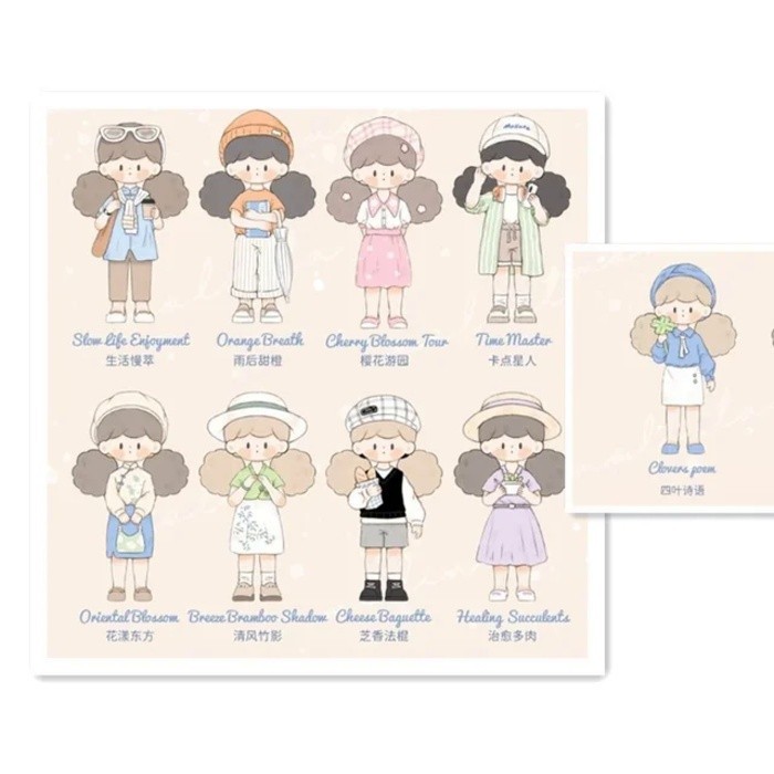 Molinta Spring City Wandering Series Blind Box Action Anime Figure ...