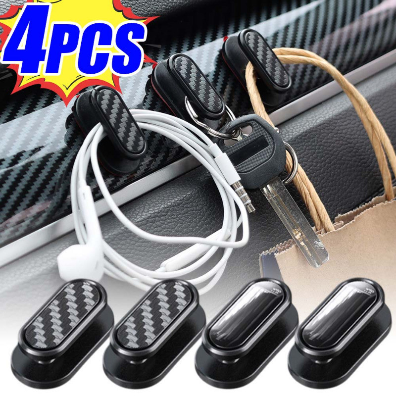 Self-Adhesive Backseat Hangers - Auto Interior Organizers - Invisible ...