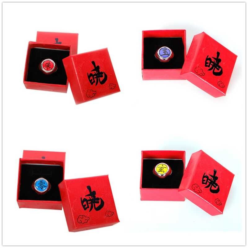 [AhQ ornaments] Anime Naruto Shippuden Akatsuki Ring COS Uchiha Itach ...