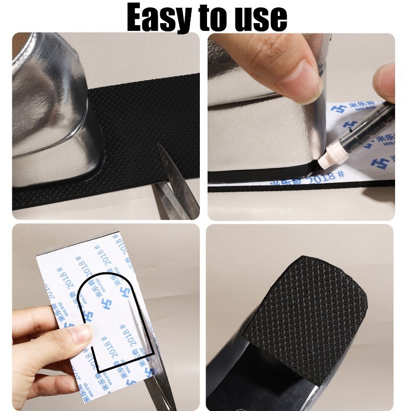 5Pcs 2M/Roll Sole Anti-skid Sticker - High Heel Bottom Patch - Shoe ...