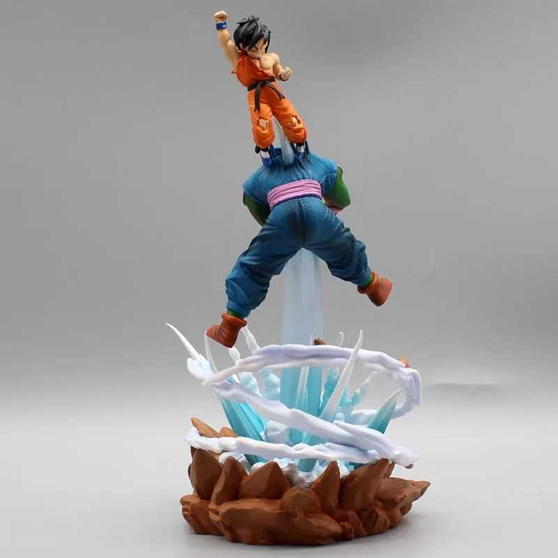 20cm Dragon Ball Anime Figures Piccolo Vs Son Goku Figure Gk Pvc Statue ...