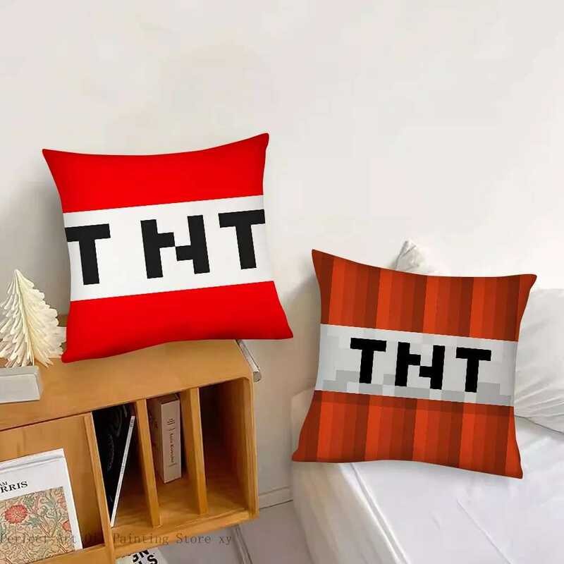 Game Pillow Case Fashion Square Pillowcase Bedroom Sofa Room Ins ...