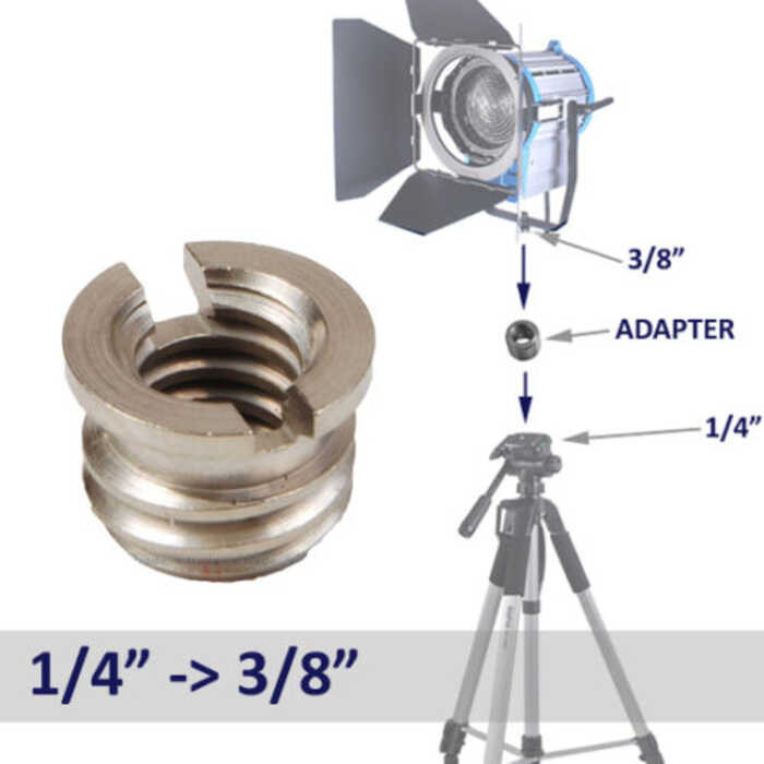 Screw 1/4 Adapter Interchangeable 3/8 Screw Nut Camera Tripod Gimbal ...