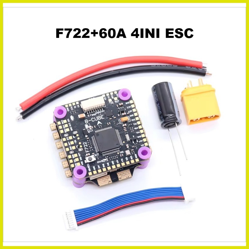 Mitoot F722 F7 Flight Control 45A 60A 4INI ESC VTX1000 Video Betaflight Flight Controller for ...