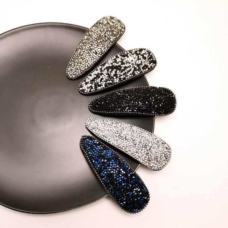 Set of 3PCS Glittered Hairpin Fashion Hair Accessory Rhinestone Hair ...