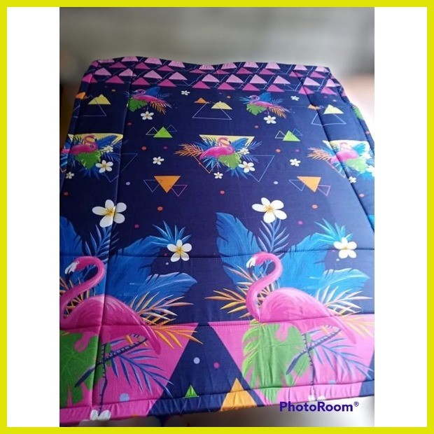 COMFORTER URATEX FOAM WITH BANIG (TELA CANADIAN ) |Single Double Family ...