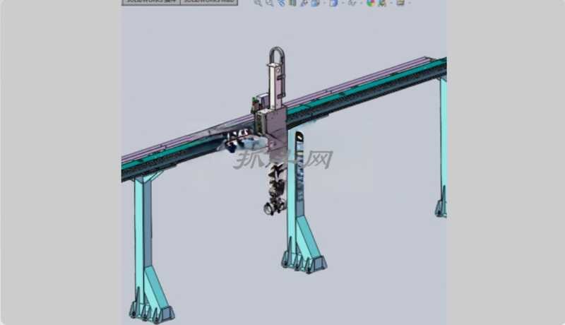 50Kg single axis truss manipulator (complete set of drawings) CAD ...