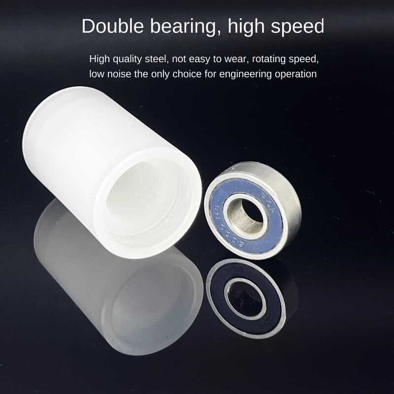 ♥ Nylon Bearing Pulley Clamp Hanging Wheel Roller Pressure Line ...