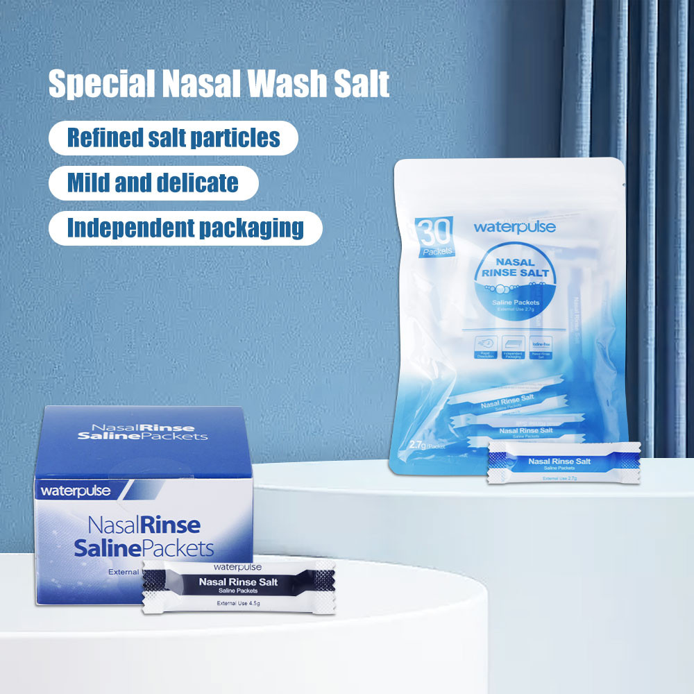 Nose Wash Salt 2.7/4.5g Allergic Rhinitis Clean Adult Children Nose ...