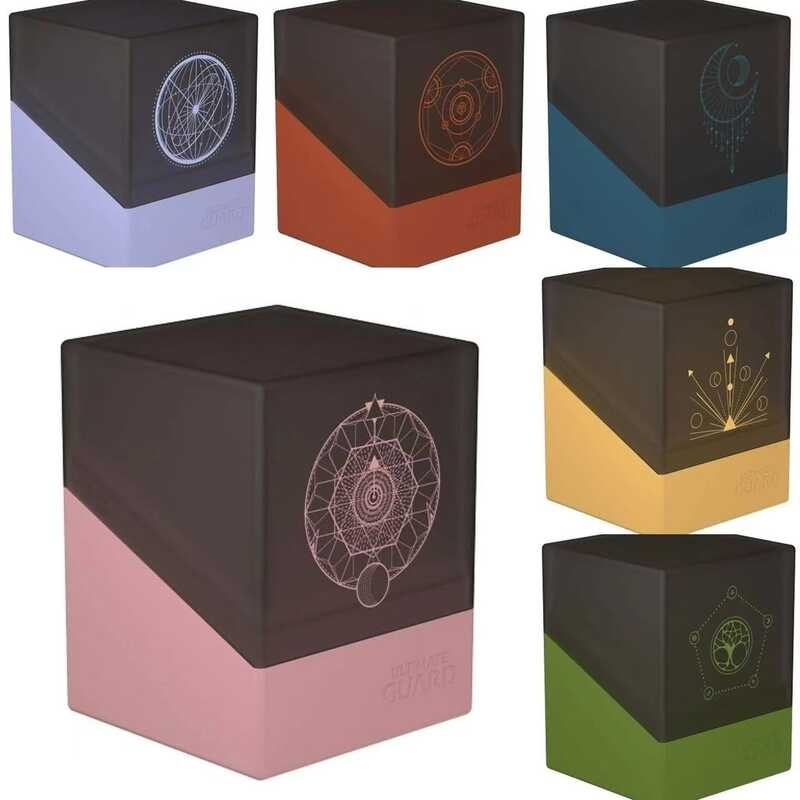 Guard Ultimate 100+Crystal Card Box Druid Series Multi Color Card Box ...