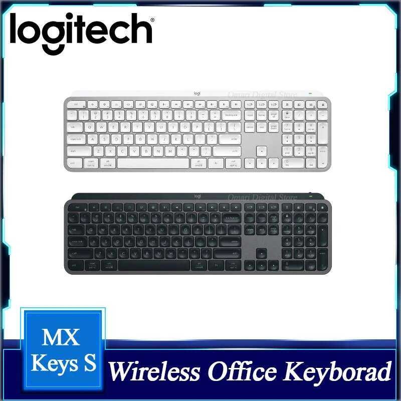 Logitech MX Keys S Wireless Keyboard Bluetooth Office 104 Key Charging ...